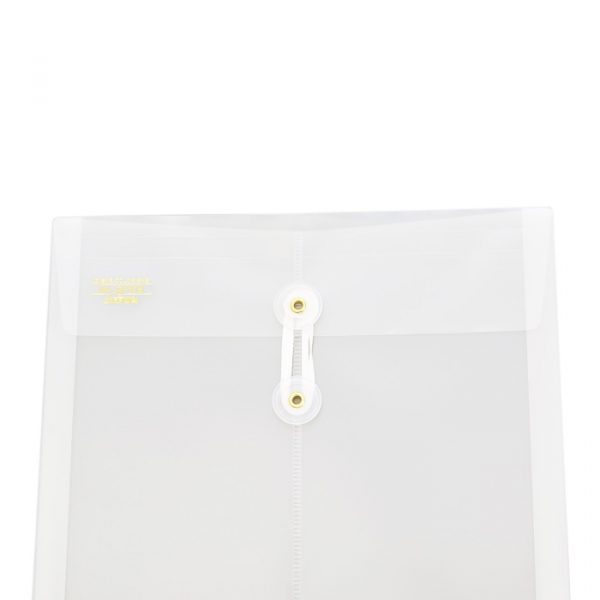 HFPWP 超聯捷 GF118 壓花透明文件袋 公文袋 (A4) (直式) (附繩) - 聯盟文具