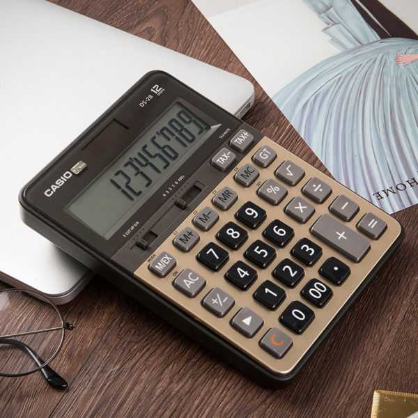 CASIO DS-2B 專業型 商務用計算機 (12位) - 聯盟文具