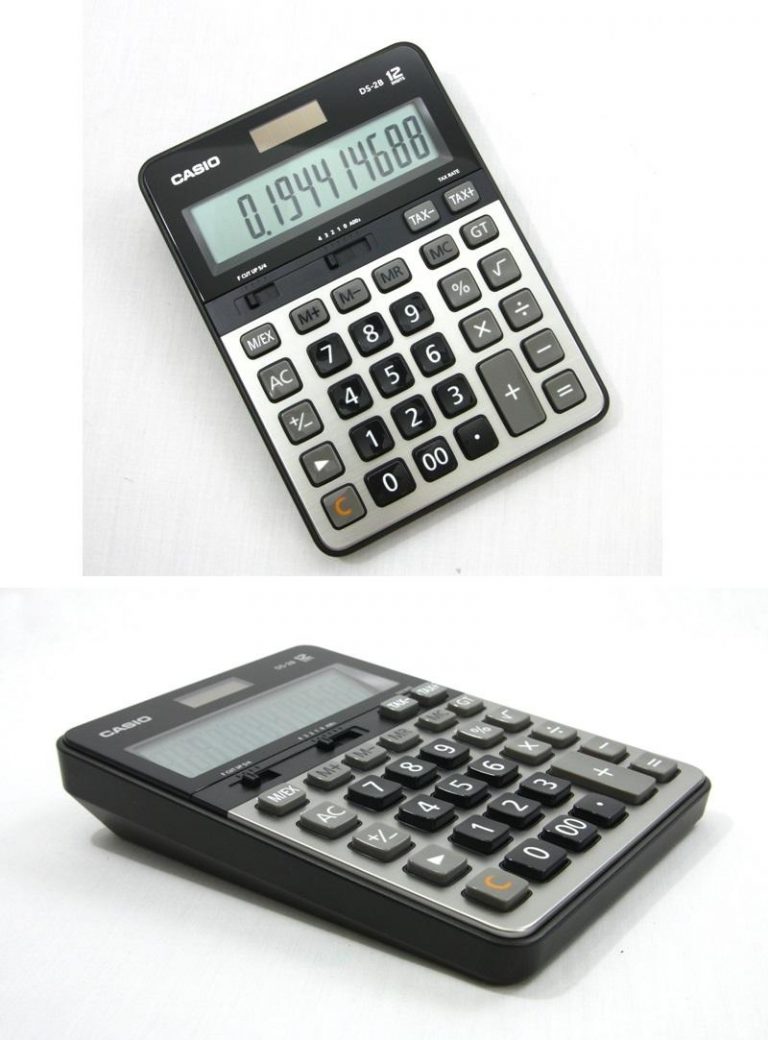 CASIO DS-2B 專業型 商務用計算機 (12位) - 聯盟文具