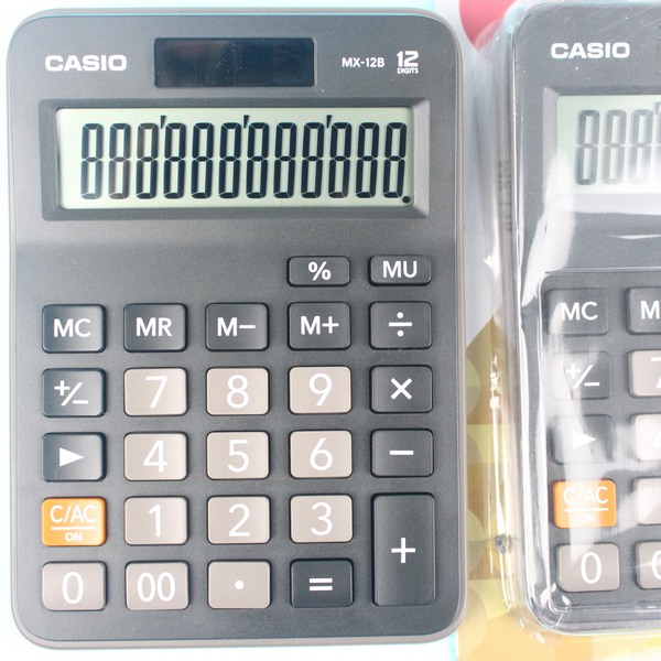 CASIO MX-12B 桌上型計算機 (12位) (舊型號MZ-12S) - 聯盟文具